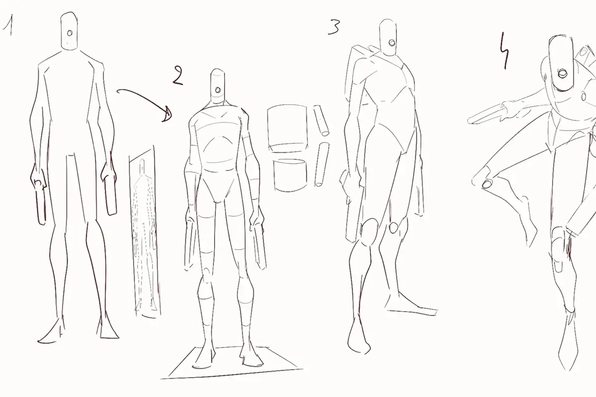 4 Levels of Character Posing: How to Make Your Drawings Come Alive